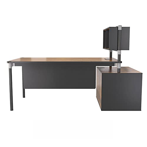 JIMEOG Office Furniture Desk Staff Table and Chair Combination Computer Office Table Single Simple (Color : E)