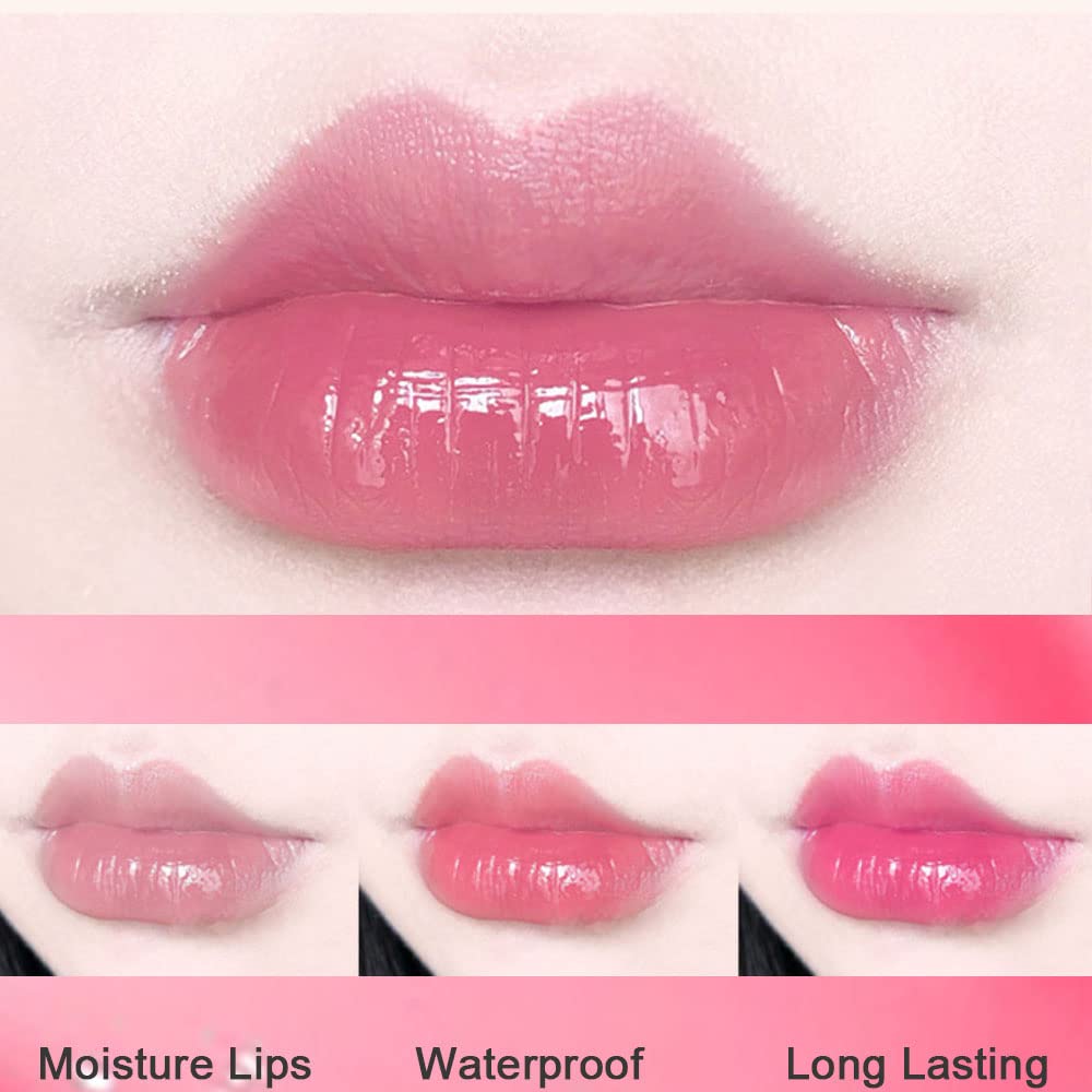 Natural Nude Brown Beige Colors Lip Liner Lipstick Pencils Set for Daily Makeup,Easy to Apply & Remove,Waterproof Color Changing Lip Sticks