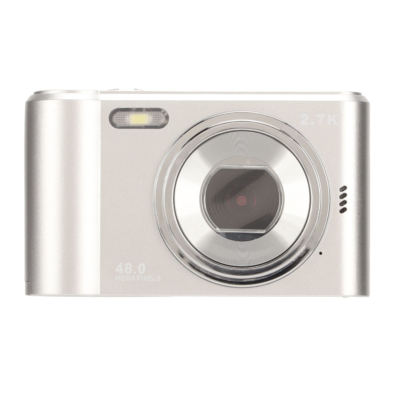 Kids Digital Camera, 2.7K Video Recording, FHD 1080P 44MP Vlogging Camera with LCD Screen, Compact Portable Camera with Flashlight, Gifts for Students Teens Adults