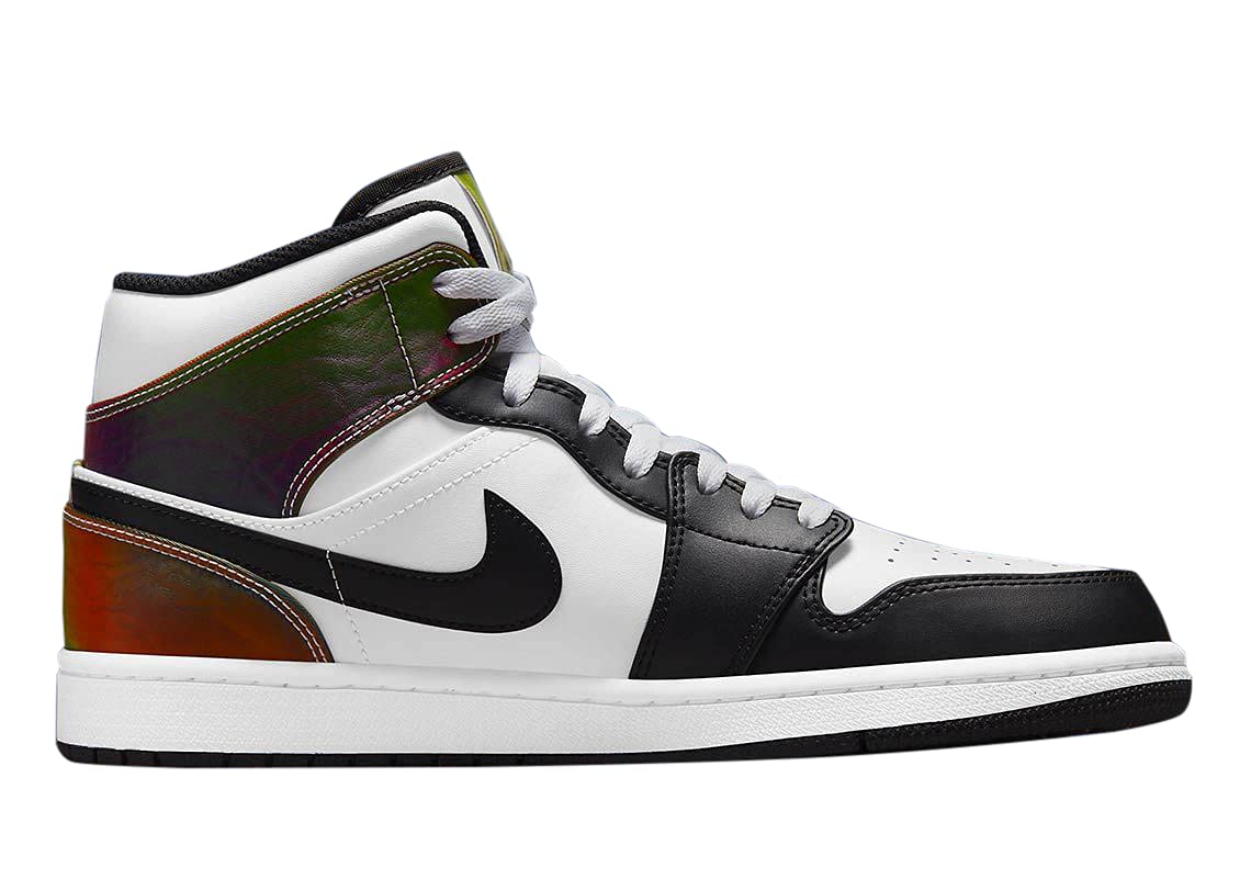 Jordan Mens Air 1 Mid SE DM7802 100 Heat Reactive - Size 14 White/Black
