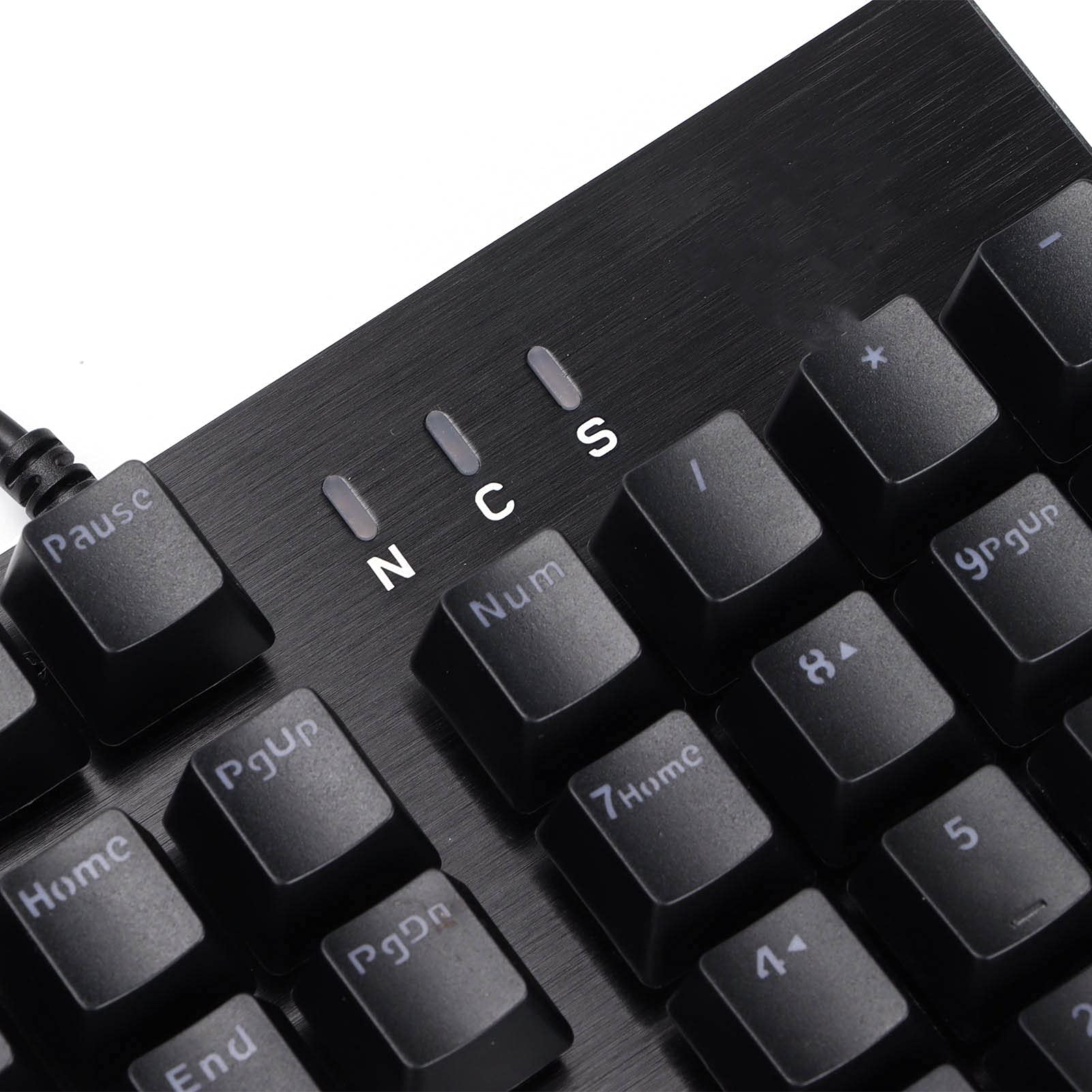 Pomya YYOYY 104 Keys Mechanical Gaming Keyboard, Durable WearResistant Ergonomic Design Wired Keyboard Computer Accessory Suitable for Win XP 7 8 10 System