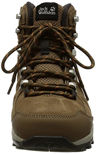 Jack Wolfskin Women's 4050871 Hiking Shoe, Brown/Apricot, 8