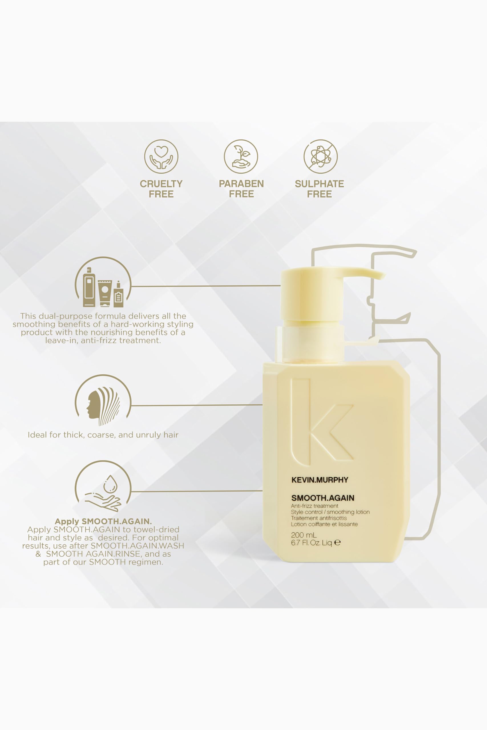 KEVIN MURPHY Smooth Again, 6.7 Ounce, reg