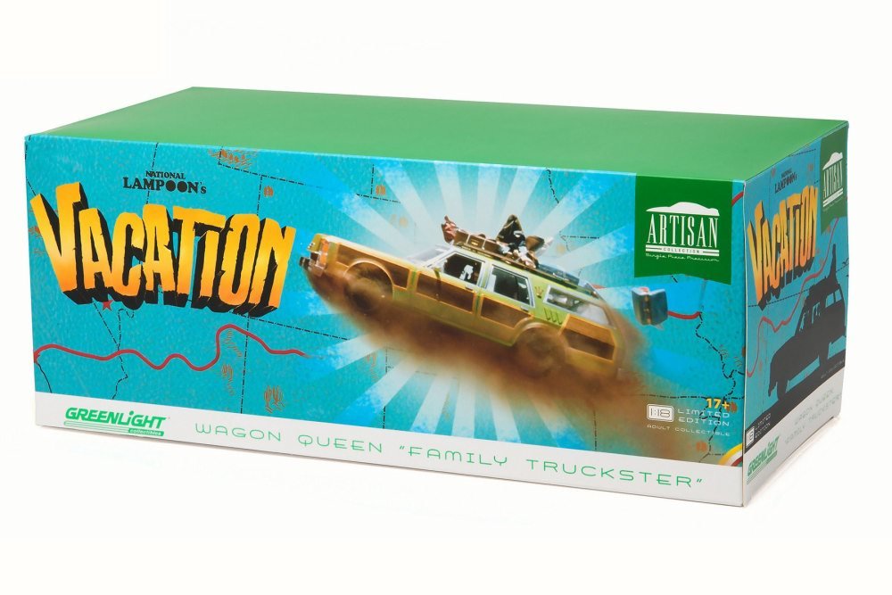 Greenlight National Lampoon's Vacation Family Truckster Wagon Queen 19013 - 1/18 Scale Diecast Model Toy Car