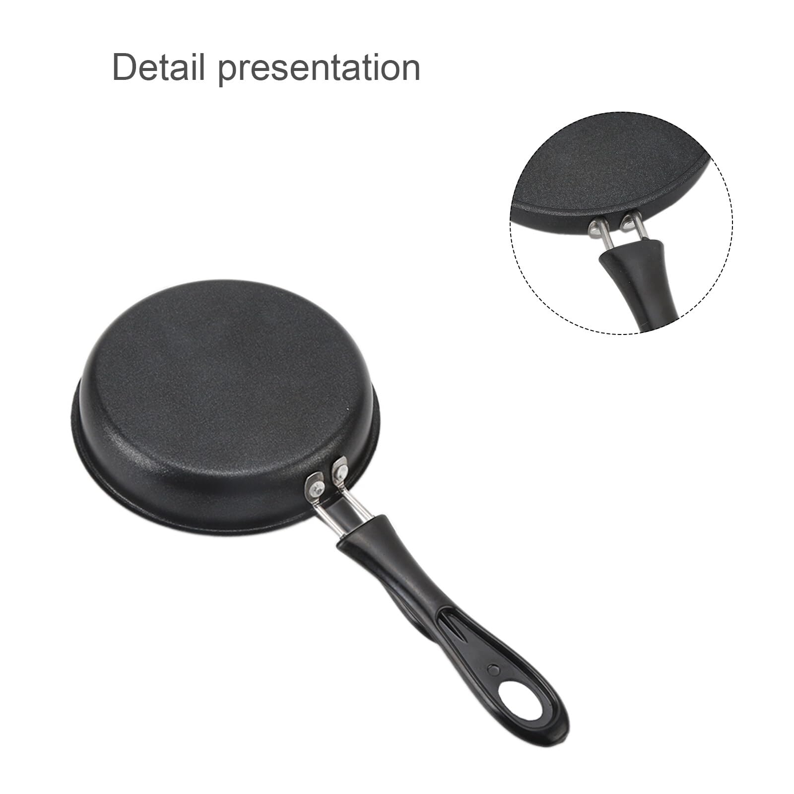 Rehomy Mini Nonstick Egg & Omelet Pan β 4.7β Single Serve Frying Pan/Skillet, Diamond Infused, Multipurpose Pan Designed for Eggs, Pancakes, Dishwasher Safe (4.7 Inch/12CM)