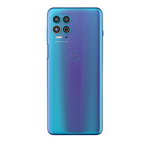 Motorola Moto G100 Dual-SIM 128GB ROM + 8GB RAM (GSM Only | No CDMA) Factory Unlocked 5G Smartphone (Iridescent Sky) - International Version