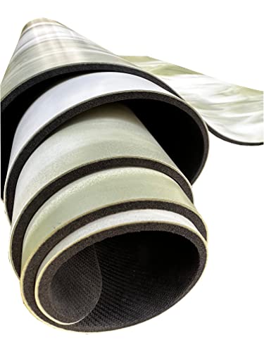 Lerne Non Slip Yoga Mat, Unbeatable Non Slip Performance, Eco Friendly for Hot Yoga, Free Carry Strap, Polyurethane (Mix)