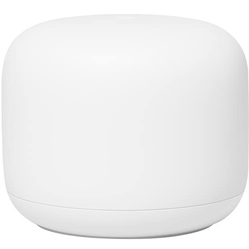 Nest WiFi Router Snow Plus 1 Access Point Sand GA01425-US (Mesh Router for Wireless Internet, Wi-Fi Extender with Smart Speaker) Works with Nest WiFi and Google WiFi Home Wi-Fi Systems
