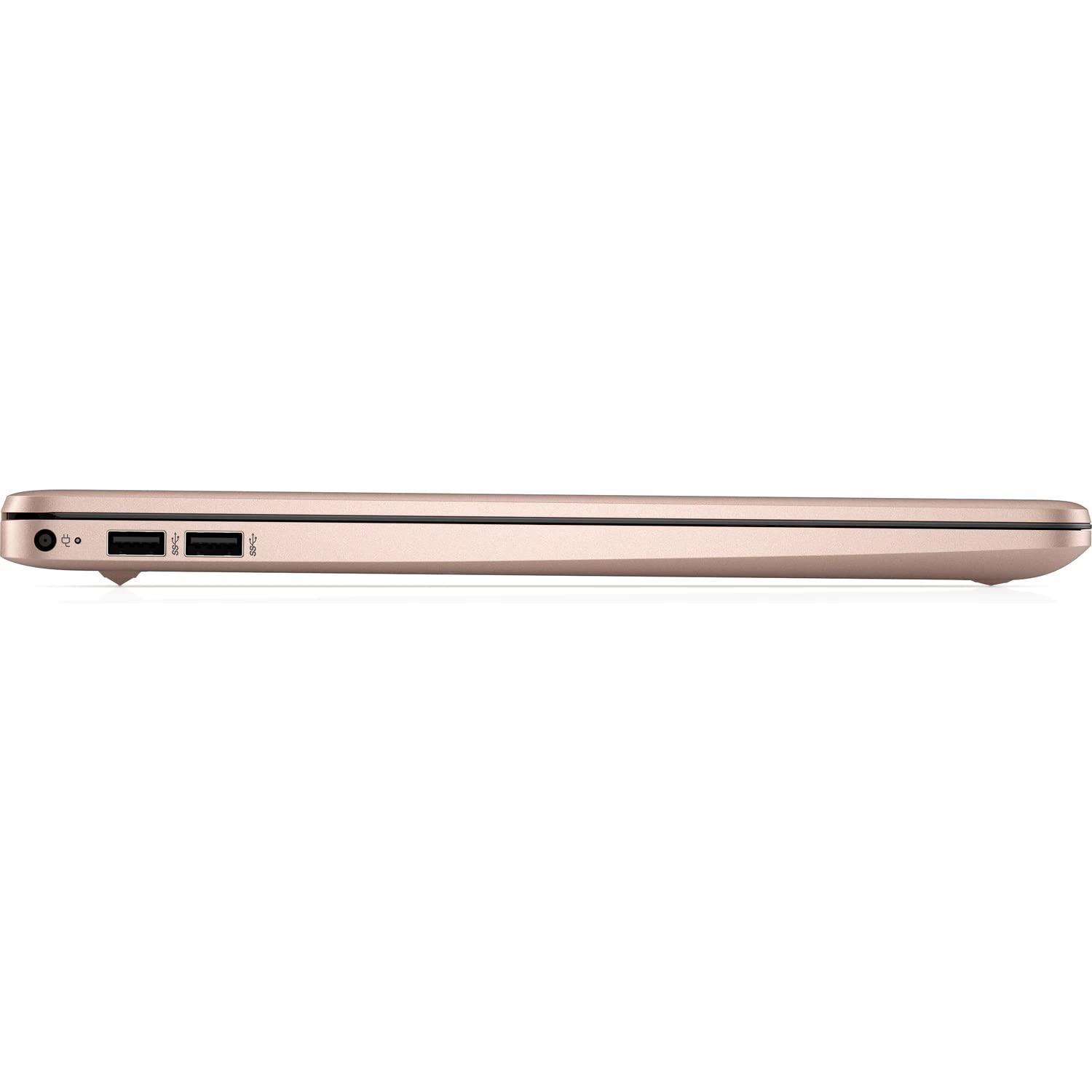 HP Laptop 15-DY0702DS 15.6-inch HD Notebook Screen, Intel Celeron N4120 UHD 600, 4GB DDR4 RAM 128GB SSD Computer PC w/ Dual-Speaker Webcam USB C HDMI Windows 11 Home S Installed, Pale Rose (Renewed)