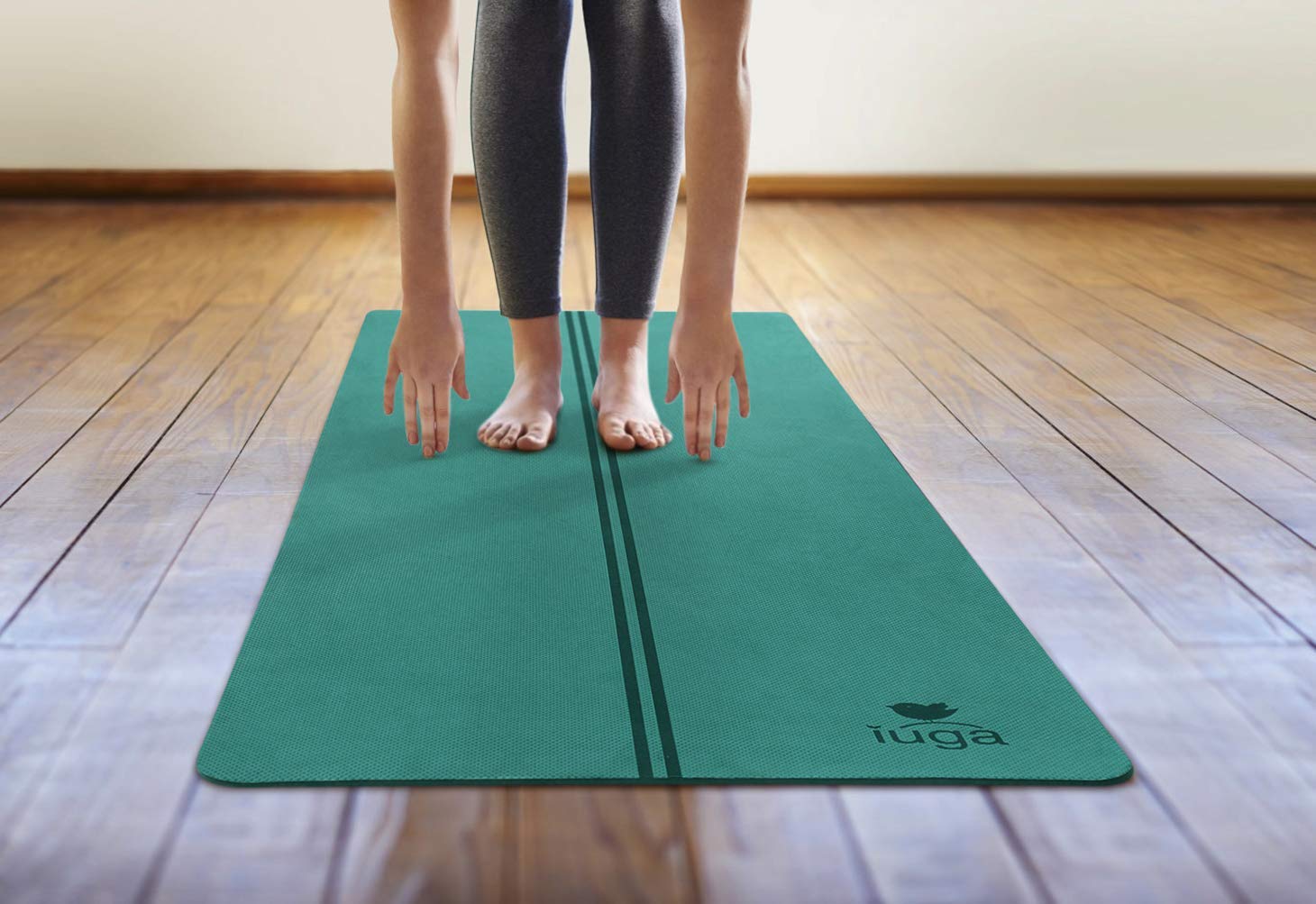 IUGA Yoga Set - Yoga Mat and Yoga Towel Included, Yoga Set for Starters and advanced yogis