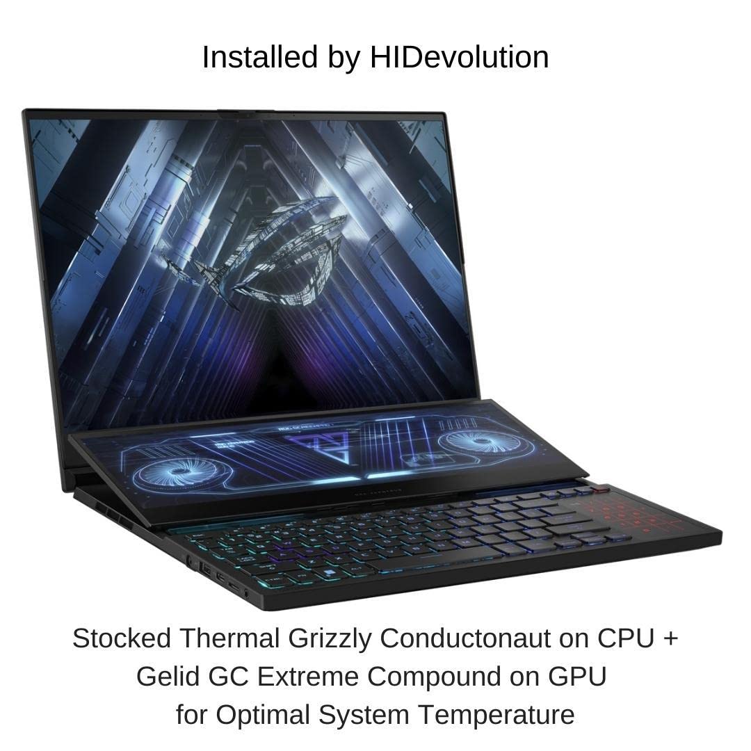 HIDevolution ASUS ROG Zephyrus Duo 16 GX650RM 16" WUXGA 165Hz, 3.2 GHz Ryzen 7 6800H, RTX 3060, 16 GB 4800MHz RAM, 1 TB PCIe SSD