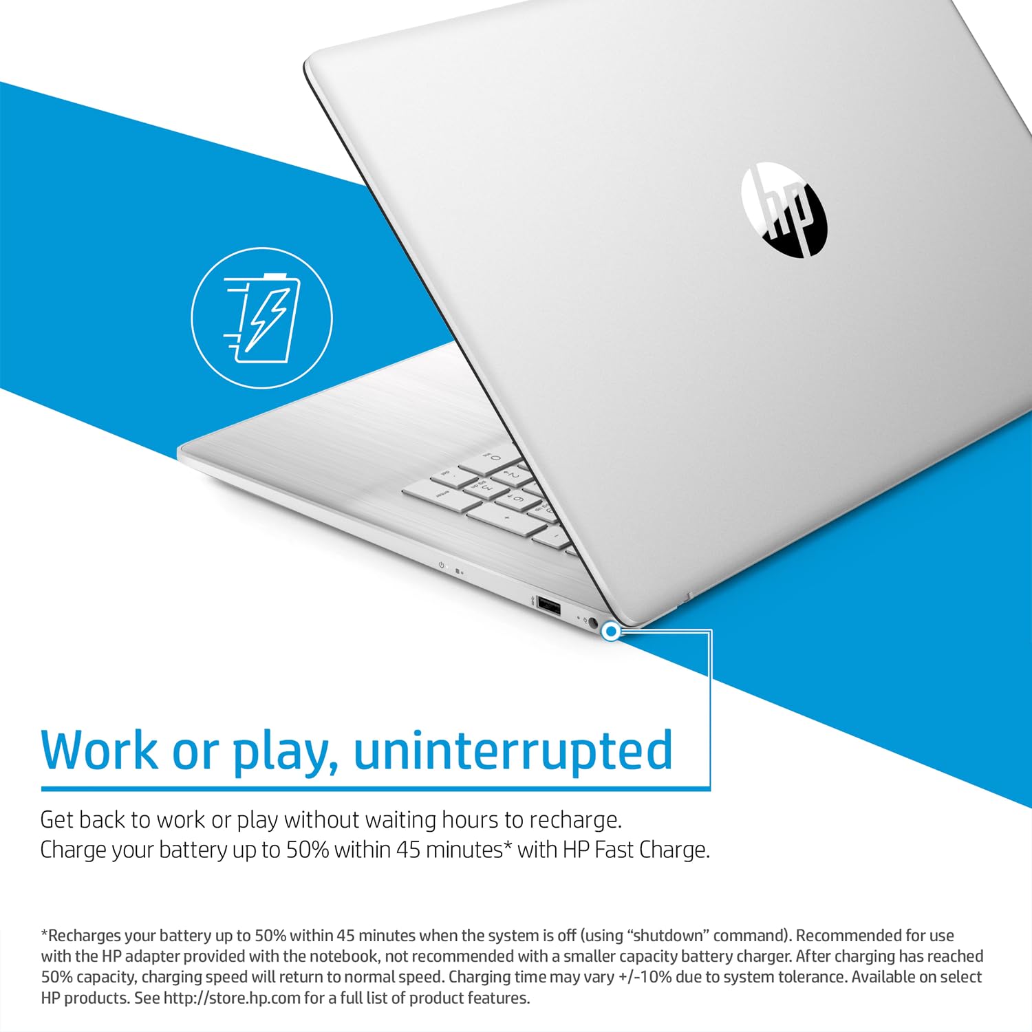 HP Latest Business Professional Laptop, 17.3" HD+ Touchscreen, Intel Core i5-1235U, 32GB RAM, 1TB SSD, Webcam, HDMI, FP Reader, Backlit KB, Wi-Fi 6, Windows 11 Pro, Silver