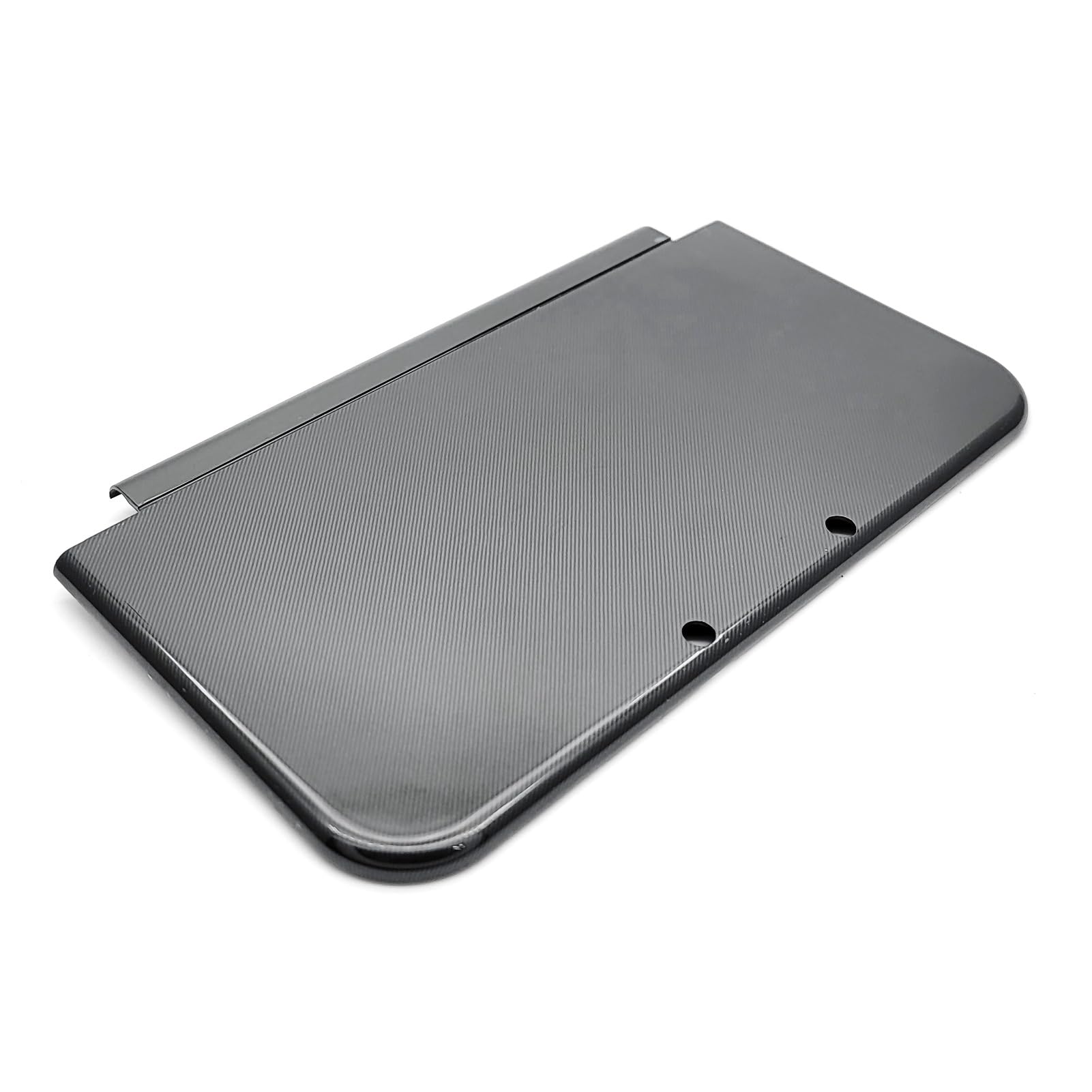 New for New3DSXL Top & Bottom Shell Cover Plates Black Replacement, for Nintendo New 3DS XL LL 3DSXL Handheld Game Console, Outer A/E Faceplate Housing Case 2 PCS Set Repair Spare Parts