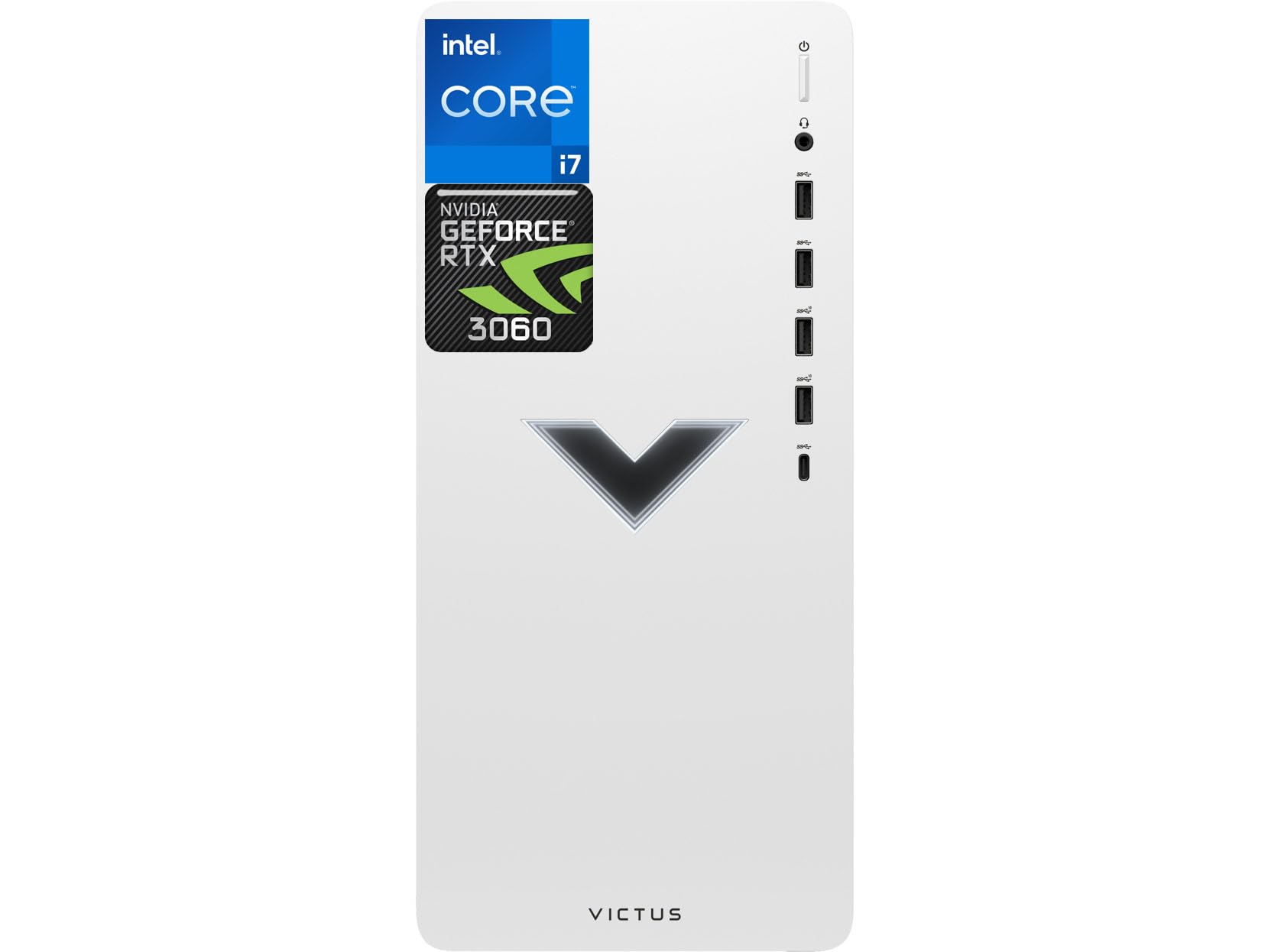 HP Victus Gaming Desktop 2023 Newest, Intel Core i7-13700 Processor (16 cores), NVIDIA GeForce RTX 3060 Graphics, 64GB RAM, 2TB SSD, 1TB HDD, Wi-Fi 6, Bluetooth, Windows 11 Home