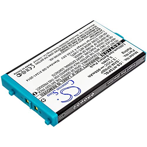 KRADOX 3.7v Compatible with Battery AGS-003, SAM-SPRBP Advance SP, AGS-001, GBA SP