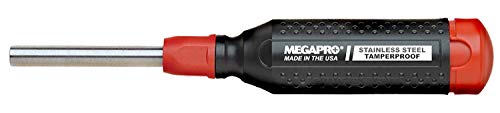Megapro Tamperproof 15 in 1 Multi Bit Screwdriver (Black/Red)