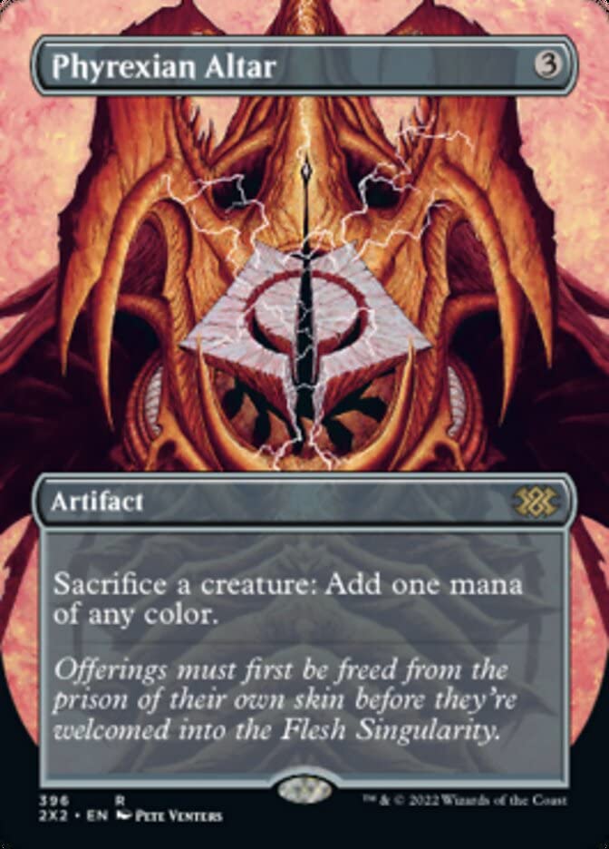 Magic: the Gathering - Phyrexian Altar (396) - Borderless - Double Masters 2022