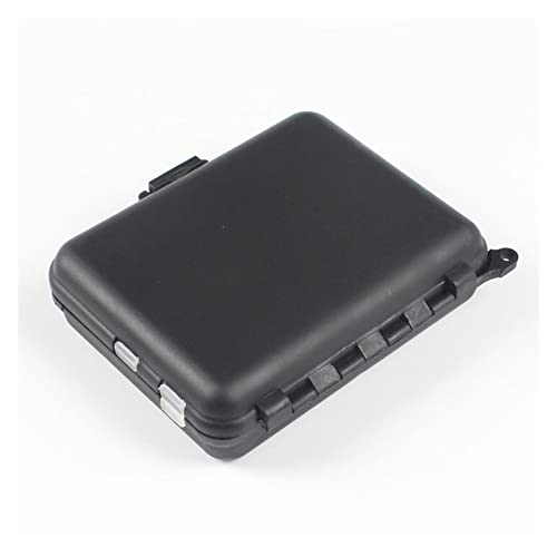 KRAFO 12X10X3cm 11 Grid Fishing Gear Hook Small Accessories Box Fishing Tool Storage Double-Sided Plastic Box BMX Parts