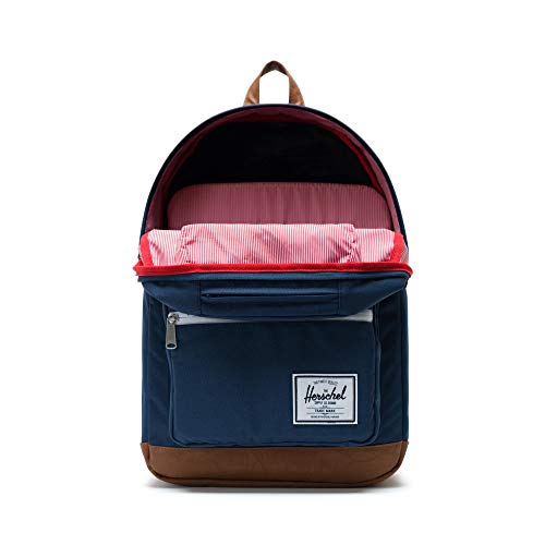 Herschel Pop Quiz Backpack, Navy/Tan, Classic 22L
