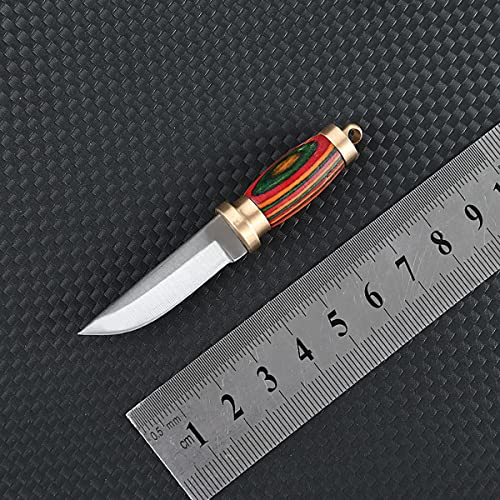 NBGDY Mini Knife Keychain, Small Pocket Knife,EDC Package OpenerĀ Box Cutter Knife set. 2-piece set (KPQ-1030)