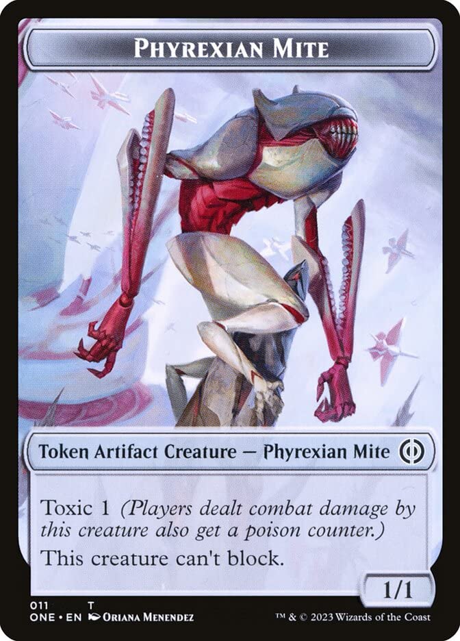 Magic: the Gathering - Phyrexian Mite Token (011) - Phyrexia: All Will Be One