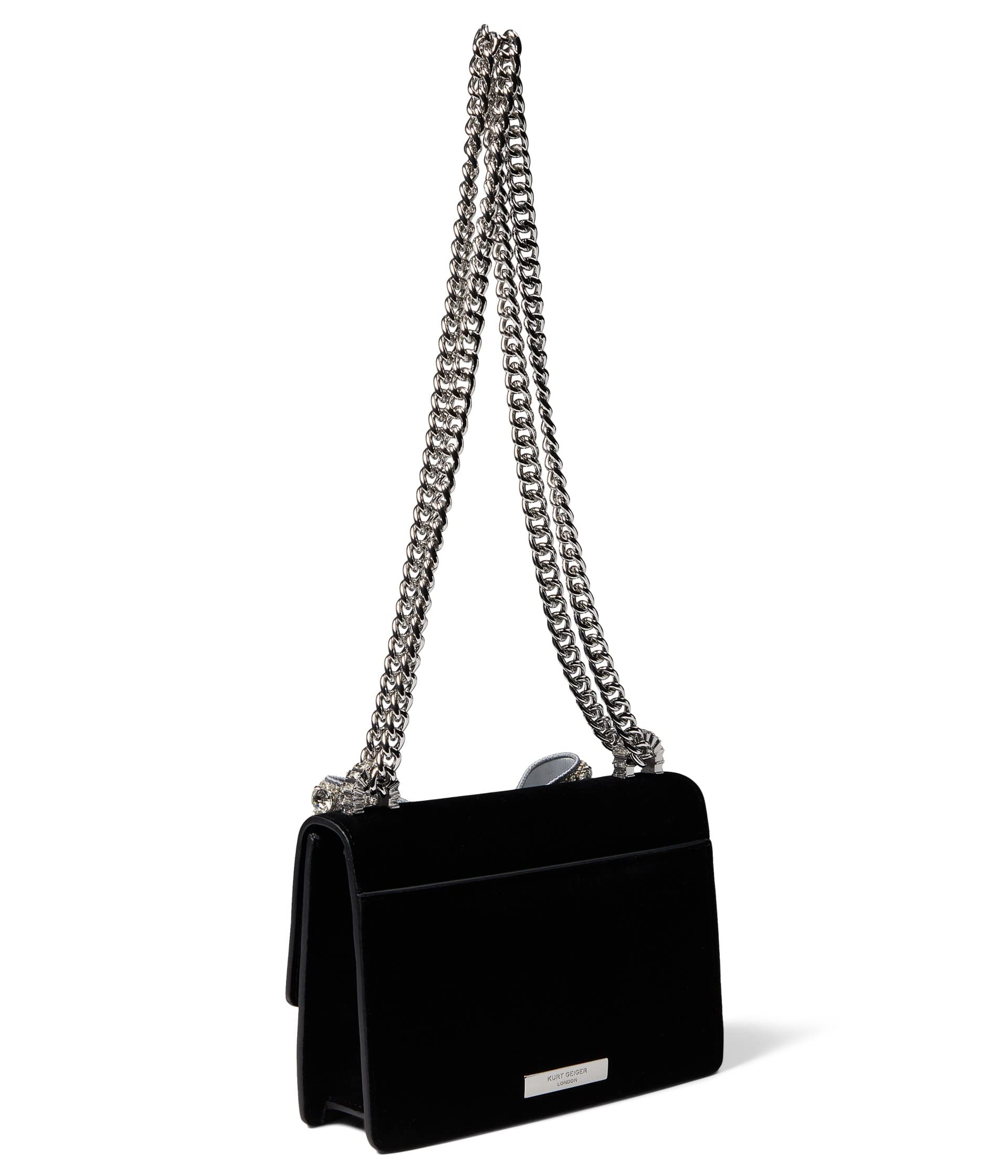 Kurt Geiger London Shoreditch Small Crossbody Black/White 1 One Size