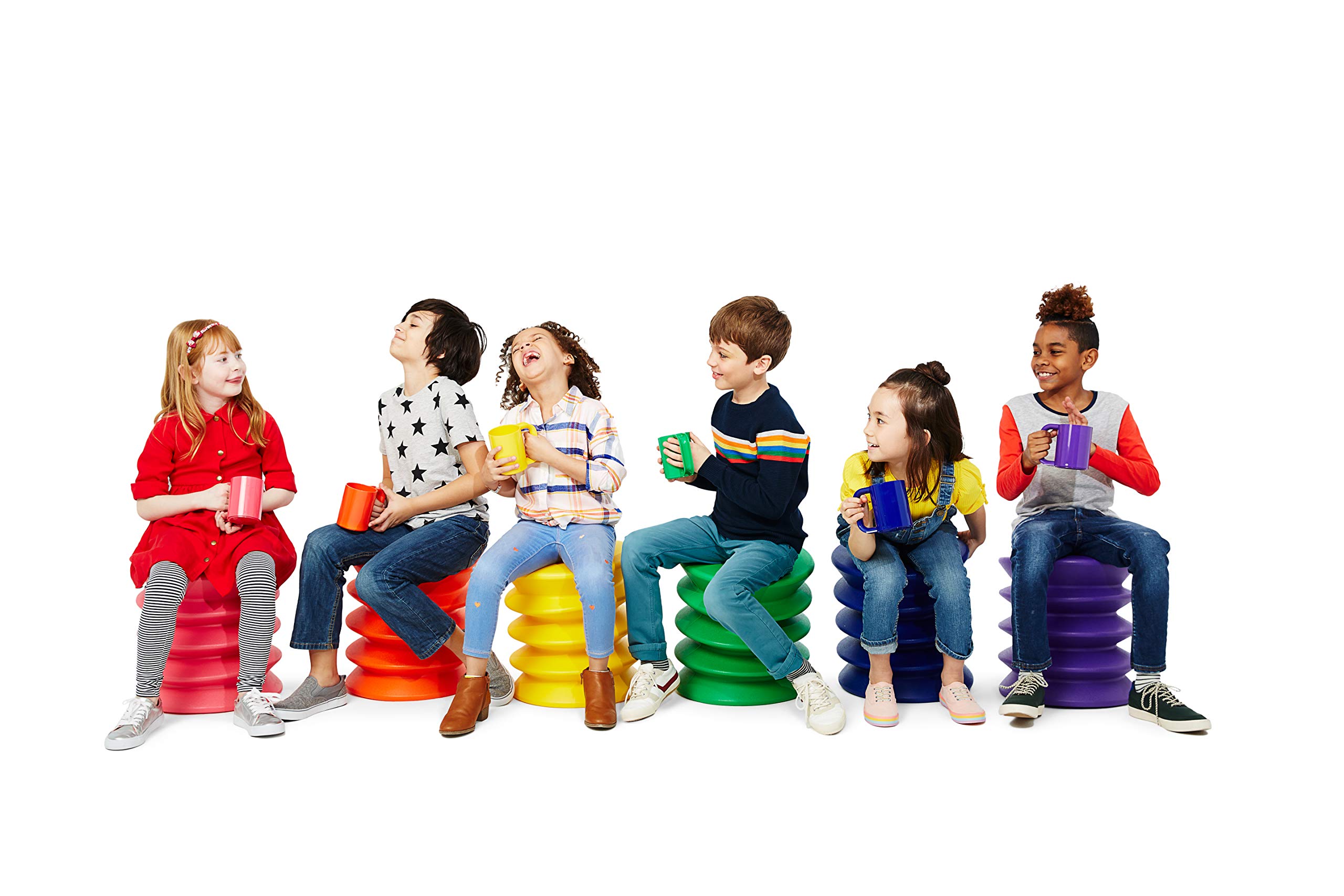 KidsErgo Ergonomic Stool for Active Sitting (Purple)