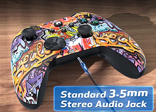 Wireless Controller Replacement for Xbox One, Special Edition Custom Game Controller Compatible with Xbox Series X/S, Xbox One S/X, Android/iOS/PC Gamepad Windows 7 8 10 11 Made with Advanced HydroDip Print Technology