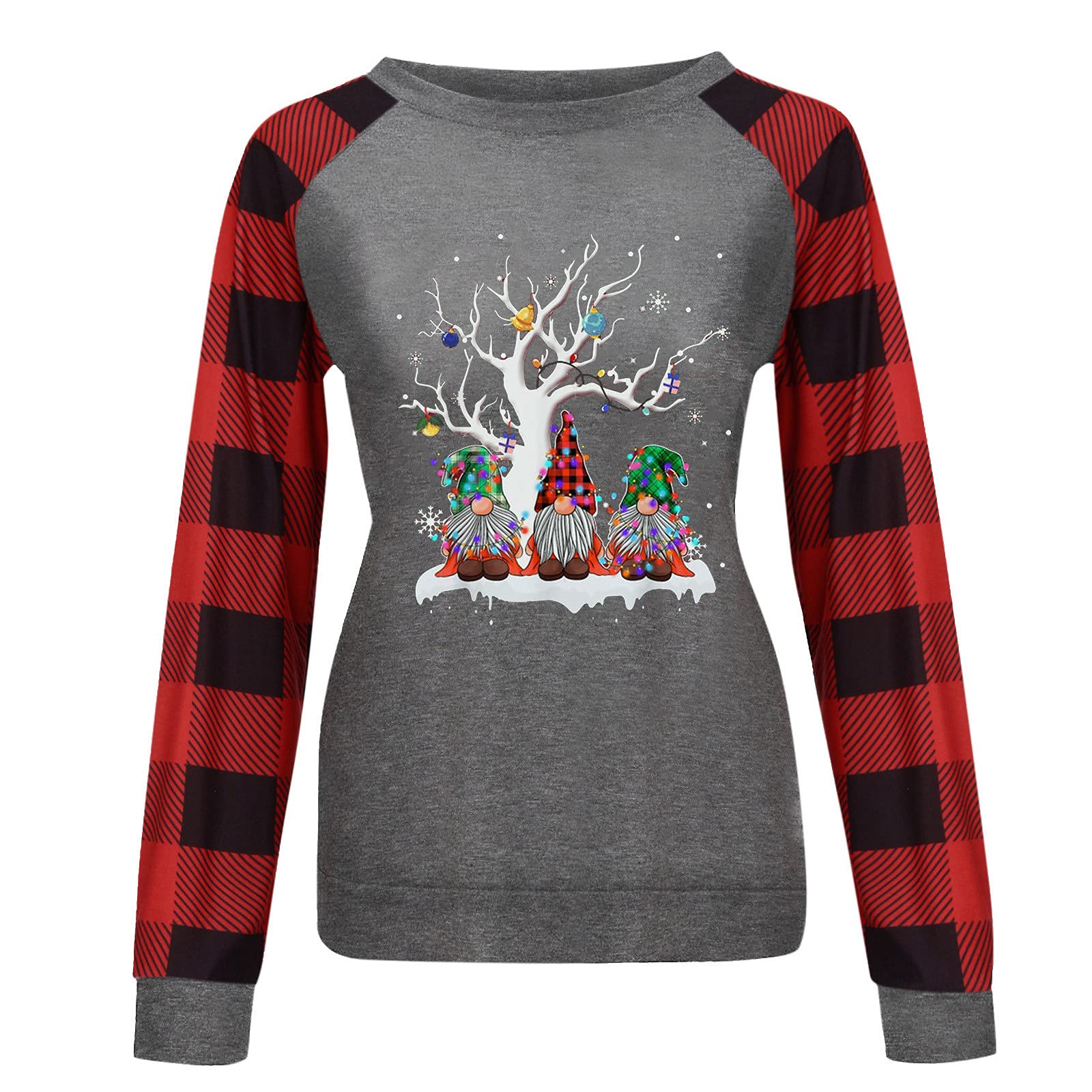 Pullovers For Women Round Neck Pullover Shirts Long Sleeve Sweatshirts Fashion Casual Hoodie Tops Clothes Outfits White