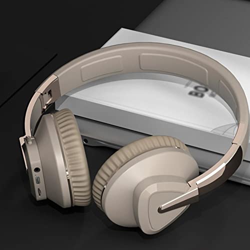 Over-ear Headphones Wireless Bluetooth Adjustable Wireless Headset with Hi-Fi Stereo, 16Hours Playtime, Foldable Bluetooth Headphones, Wireless Noise Cancelling Headphones for Phone/PC Cool Stuff