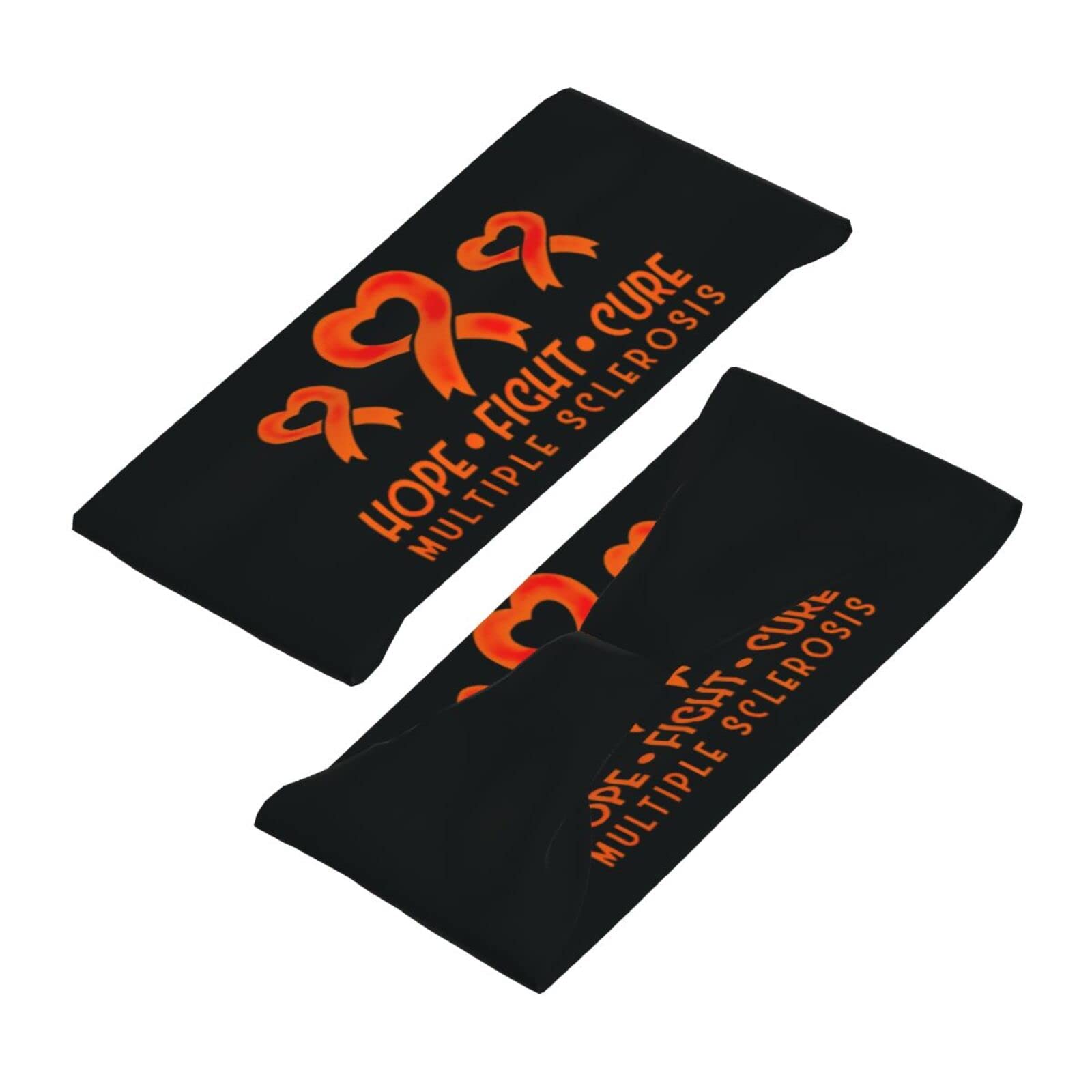 Multiple Sclerosis Ms Awareness Fitness Exercise Headband Unisex Yoga Non-Slip Quick-Drying Fitness Headband