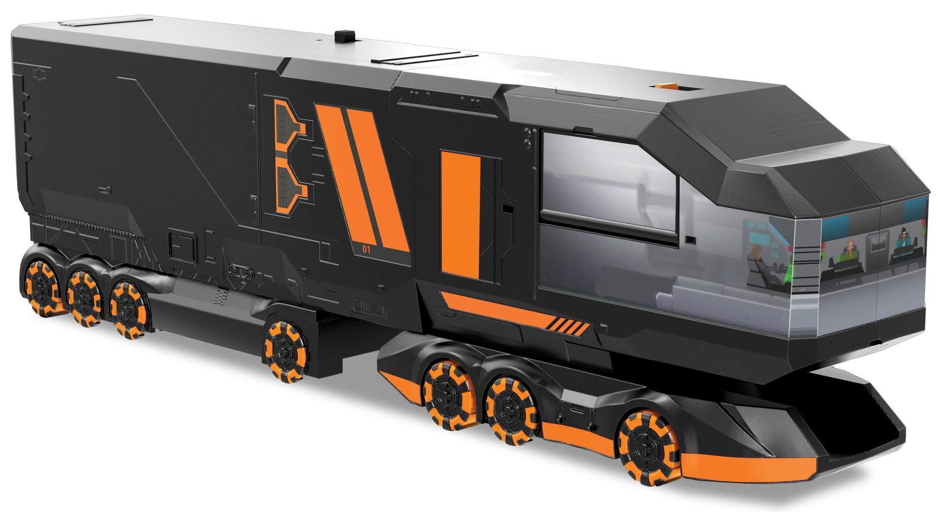 Hot Wheels Fast & Furious Spy Command Hauler Play Set Transporter Great gift idea for kids ages 4 and older