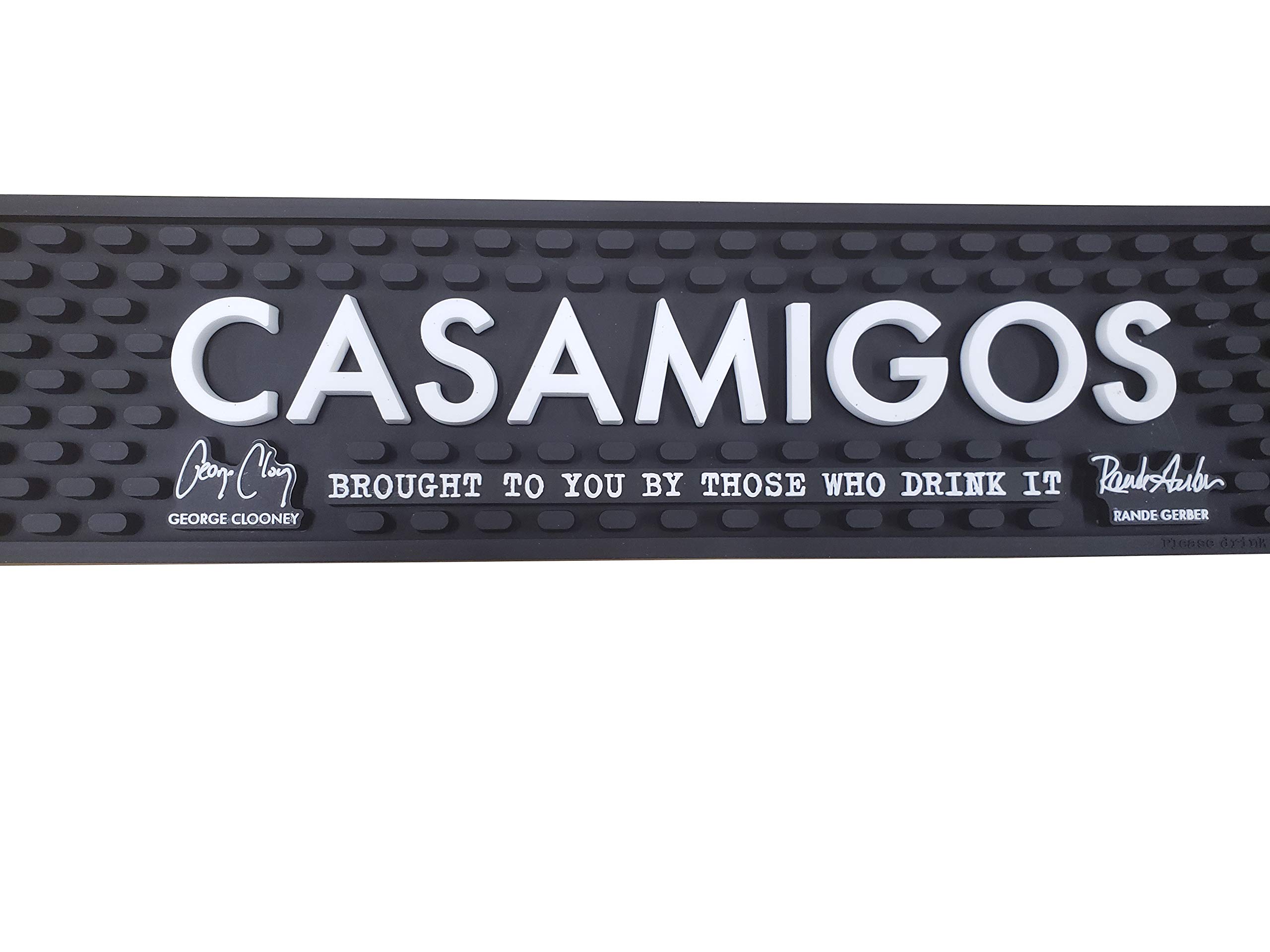 JUSTPET Casamigos Tequila Bar Mat Spill Mat Rail Drip Mat - 23.25" x 3.5"