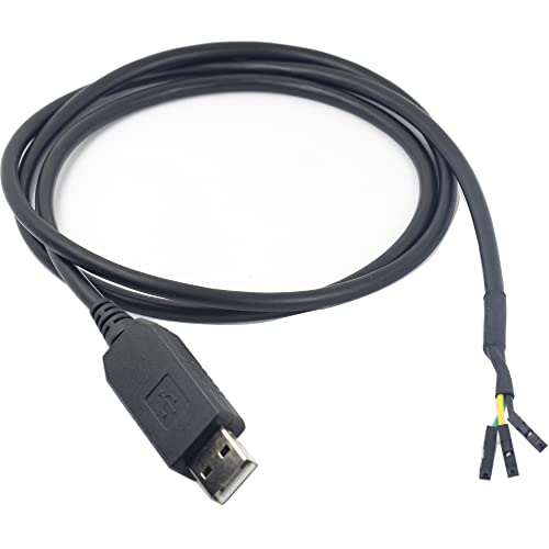 naughtystarts FT232RL USB to TTL Cable 3.3V 3 pins Output About 39 inches Long