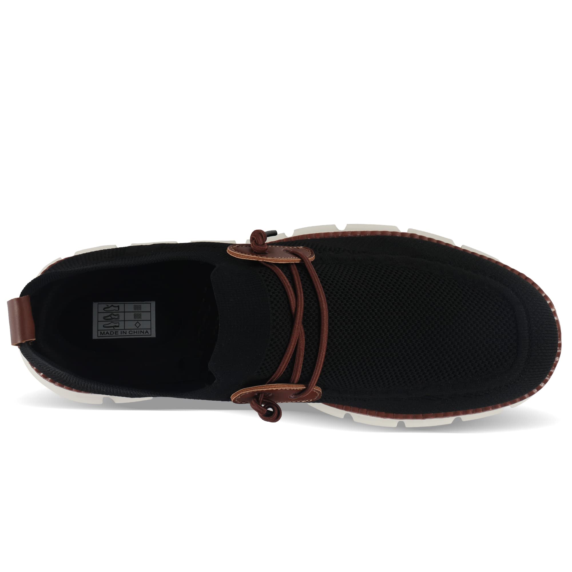 Kedomiu Men's Walking Shoes Casual Lace Up Comfortable Lightweight Walking Shoes