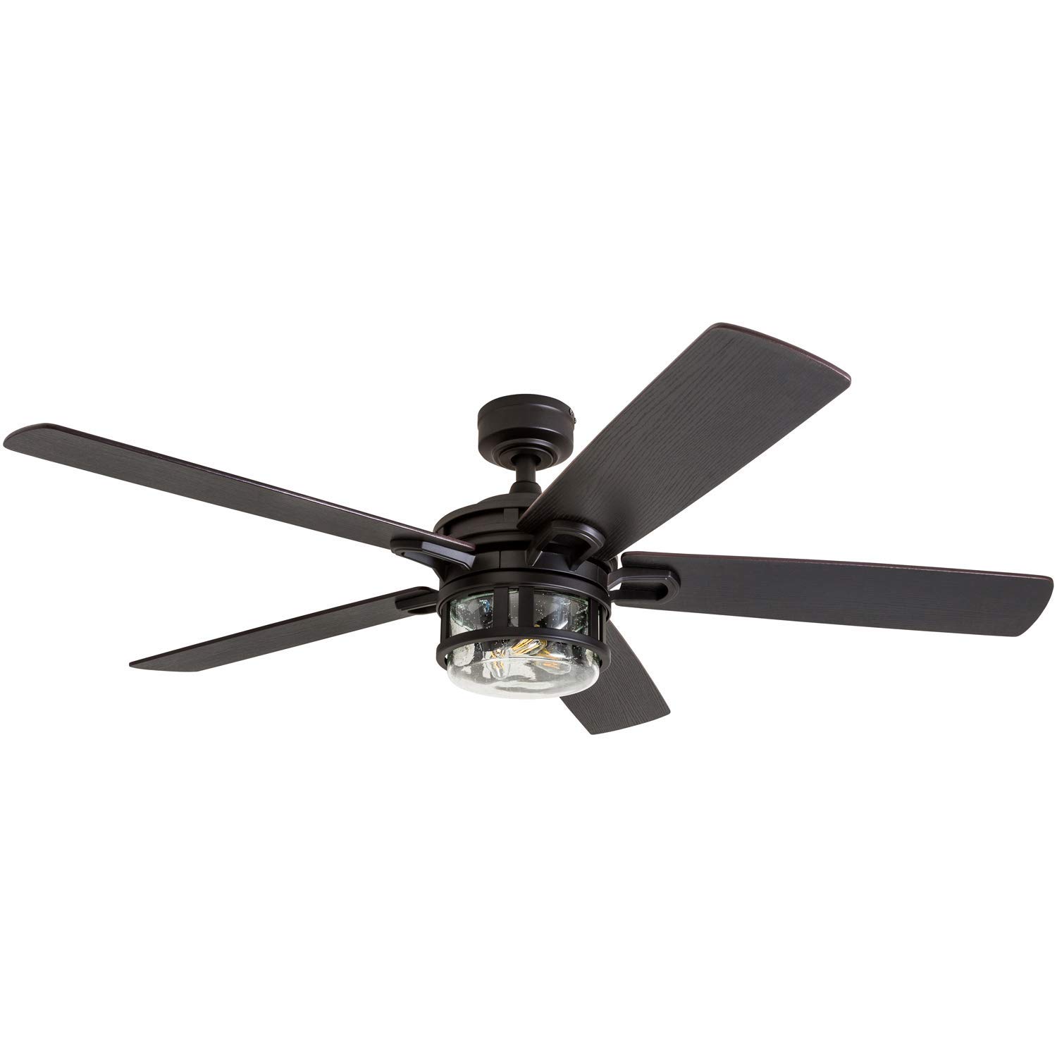 Honeywell Ceiling Fans 50690-01 Bonterra, 52 inches, Matte Black (Renewed)