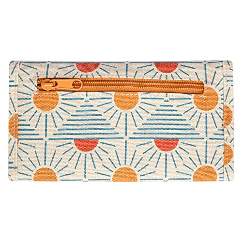 KAVU Big Spender Tri-fold Wallet Clutch Travel Organizer - Sunsets Forever