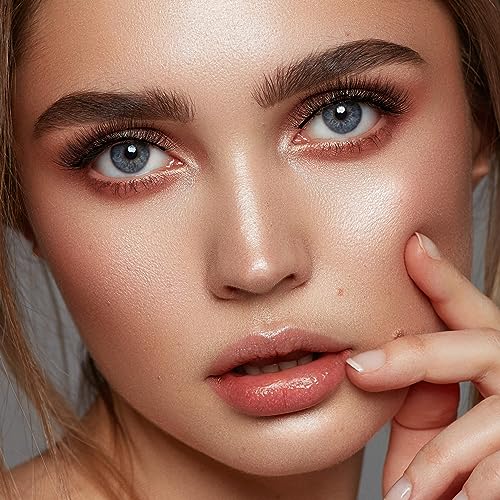 KISS Magnetic, False Eyelashes, Charm', 12 mm, Includes 1 Pair Of Magnetic Lashes, Magnetic Lash Eyeliner, Contact Lens Friendly, Easy to Apply, Reusable Strip Lashes