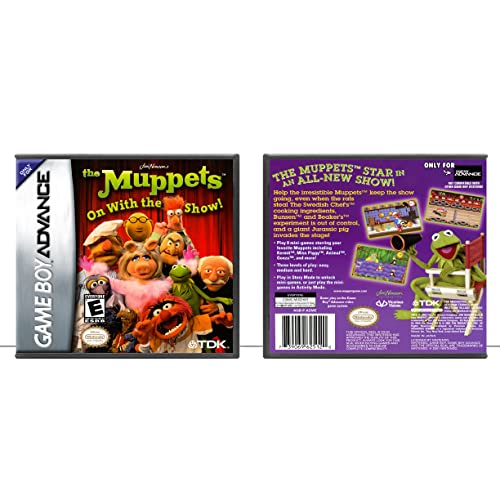 Muppets, The: On with the Show | (GBA) Game Boy Advance - Game Case Only - No Game