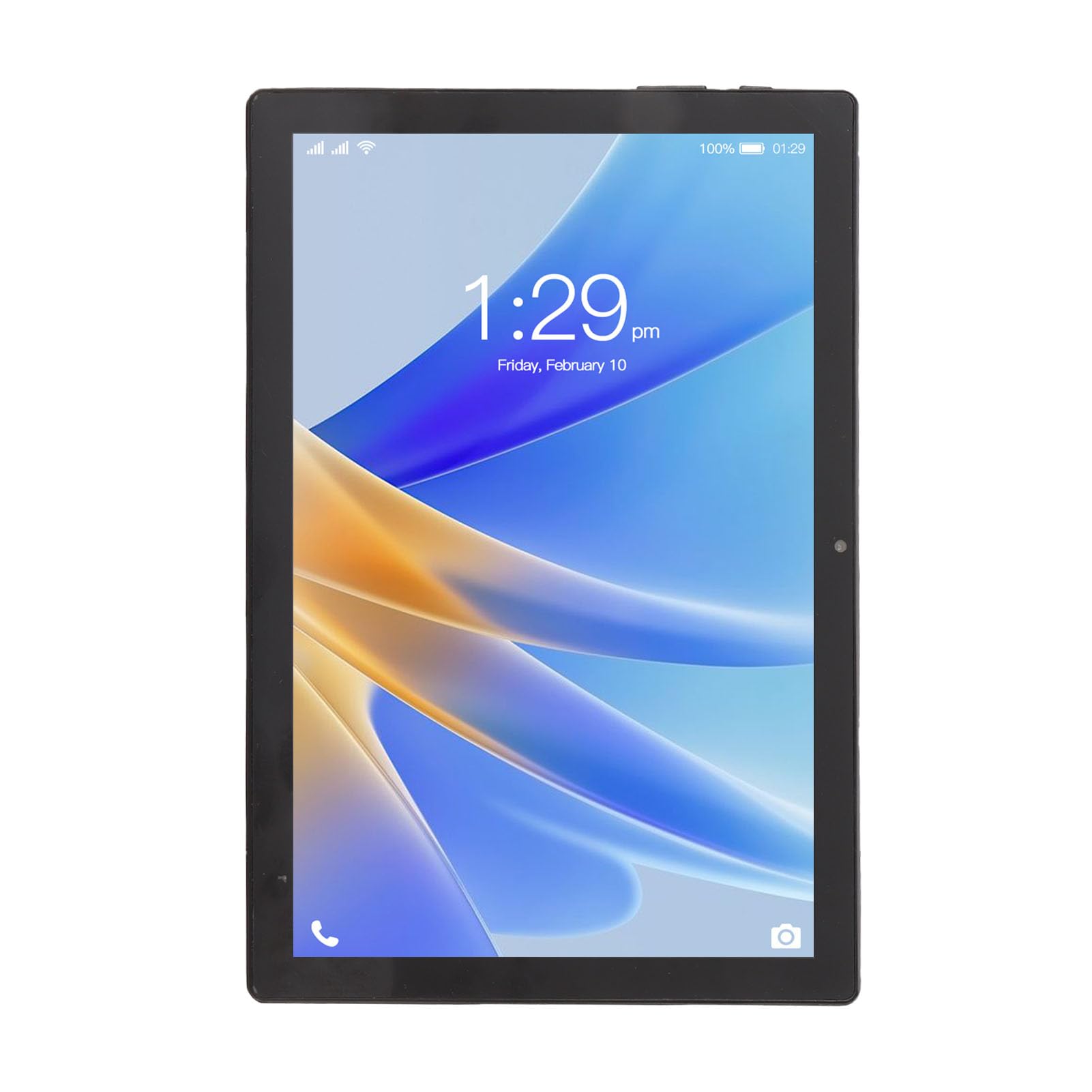 HD Tablet, 100-240V Octa Core Processor Dual Speakers 4G Tablet 5G WiFi for Travel (US Plug)