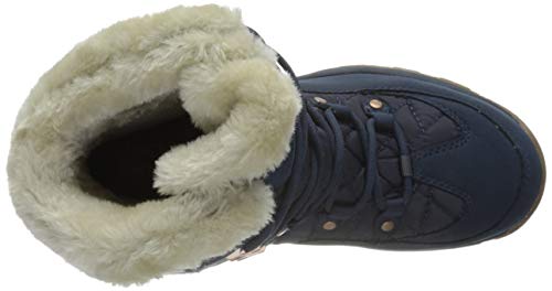 Jack Wolfskin Women's Aspen Texapore Mid W Hiking Boot, Dark Blue/Blue, 10