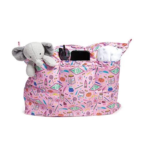 JuJuBe Super Be Tote | Lightweight Large Baby Travel Shoulder Bag
