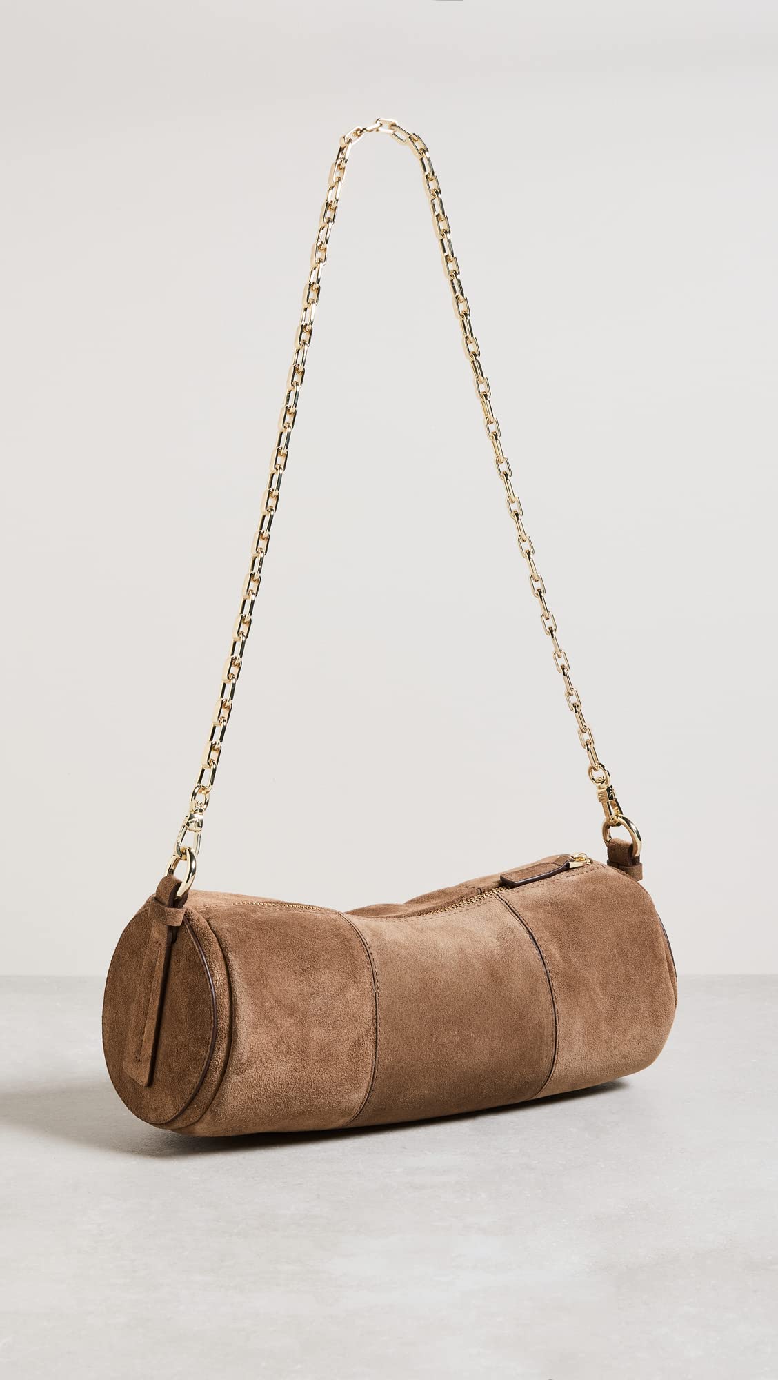 MANU Atelier Women's Cylinder Bag, Mocha, Brown, One Size