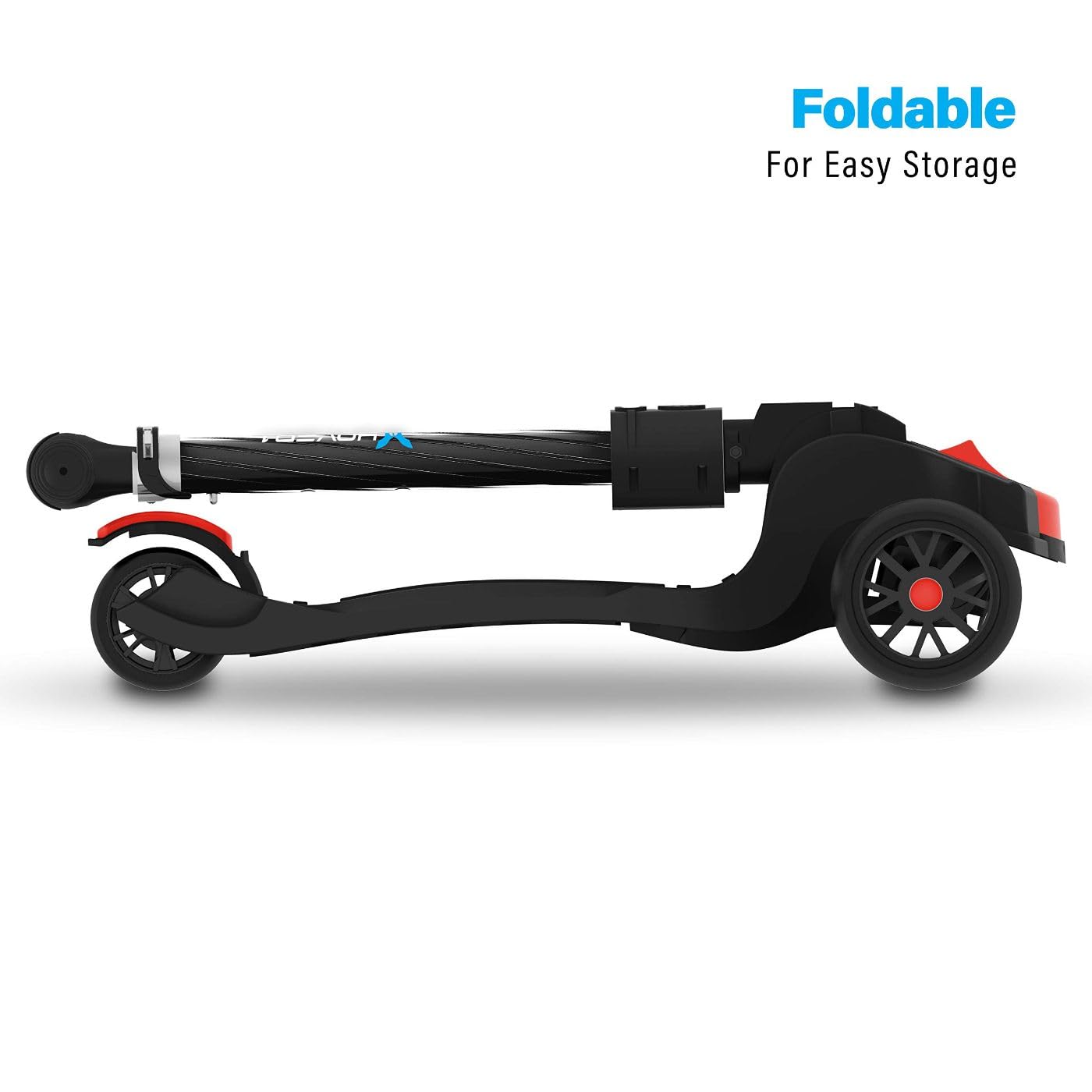 Hover-1 Ziggy Folding Kick Scooter for Kids (5+ Year Old) | Features Lean-to-Turn Axle, Solid PU Tires & Slim-Design, 110 LB Max Load Capacity, Safe, Pink