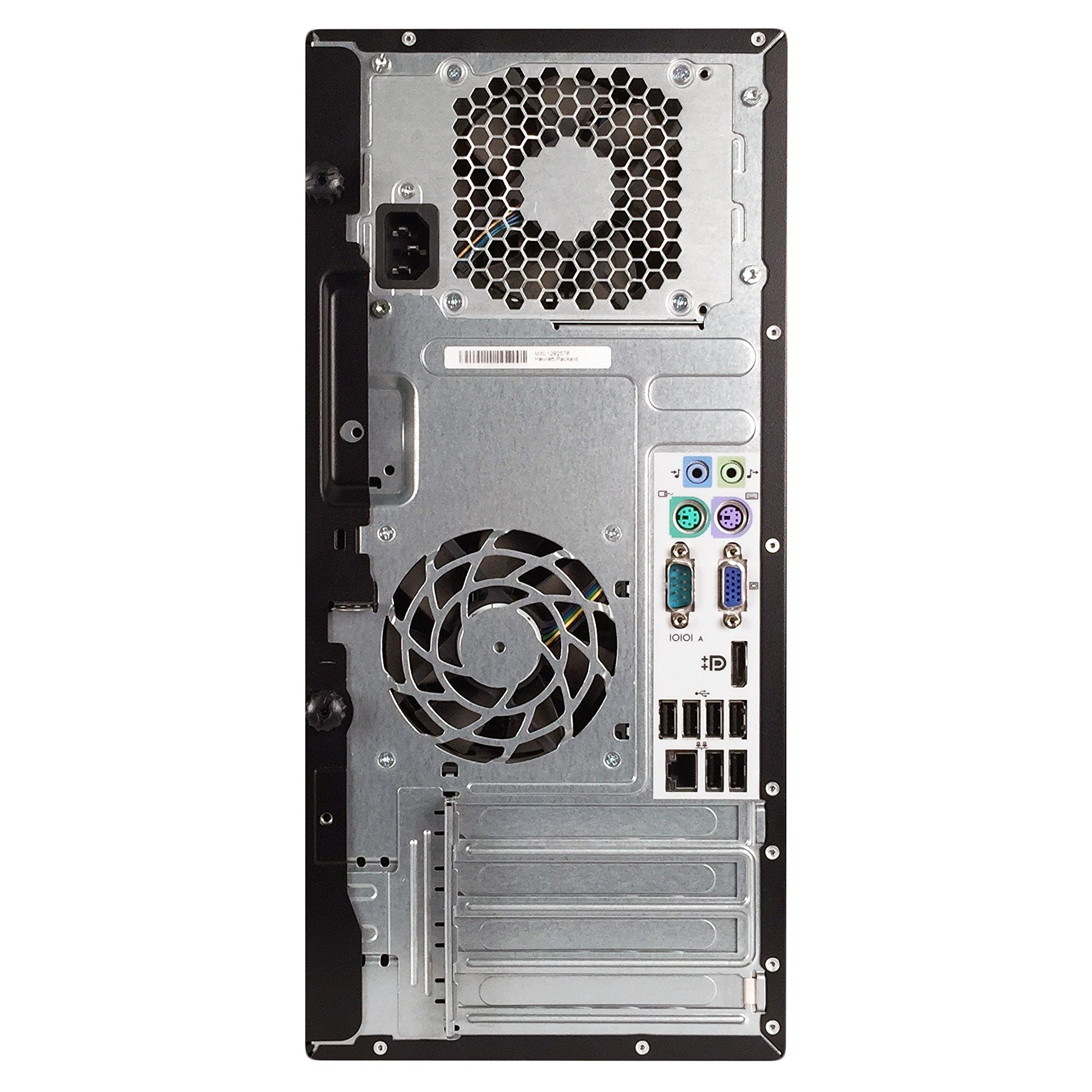 HP Pro 6200 Mini Tower Business High Performance Desktop Computer PC (Intel Core i3-2100 3.1GB Dual Core,6GB RAM DDR3,500GB HDD,DVD-ROM,Wi-Fi,Windows 10 Home 64)(Renewed)