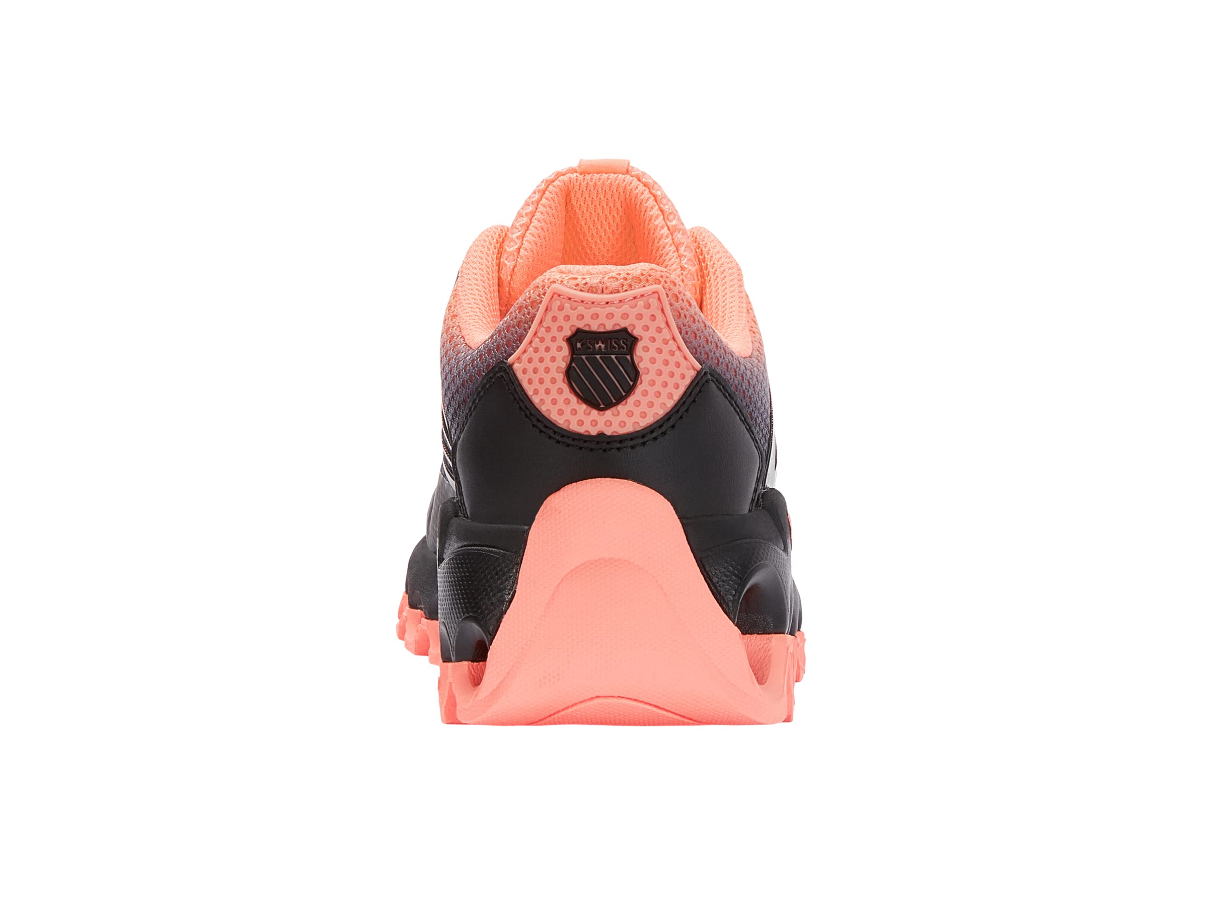 K-Swiss Women's Tubes Sport Training Shoe, Lite Neon Coral/Black, 8 M