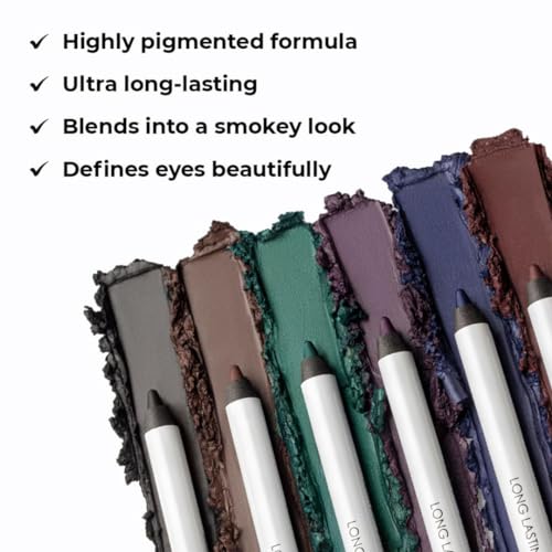 Lamel Long Lasting Gel Eyeliner Kajal - Smudgeproof & Waterproof - High Pigment Formula for Vibrant Eye Look - with Intense Color Payoff & Easy Application, 401-1.4g/0.05oz