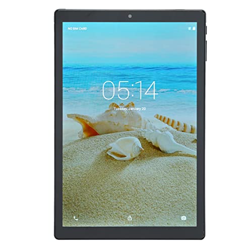 Honio 10 Inch Tablet, Kids Tablet 8 Core CPU 5GWIFI Blue 100‑240V (US Plug)