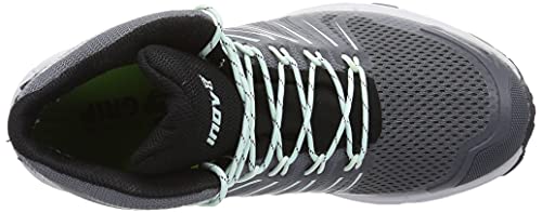 Inov-8 Women's Roclite G 345 GTX. Hiking Boot, Grey/Mint, 8