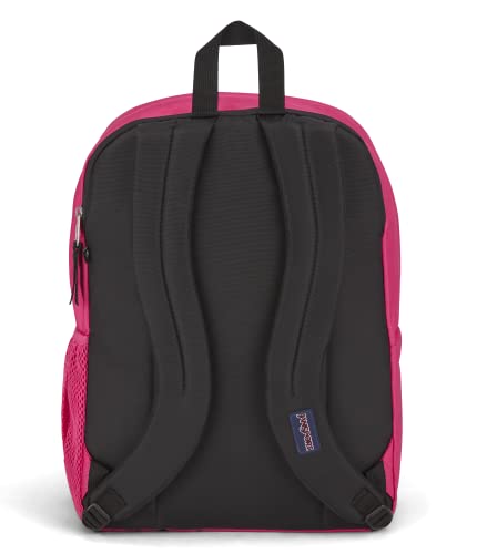 JanSport Laptop Backpack - Computer Bag with 2 Compartments, Ergonomic Shoulder Straps, 15β Laptop Sleeve, Haul Handle - Book Rucksack - Midnight Magenta